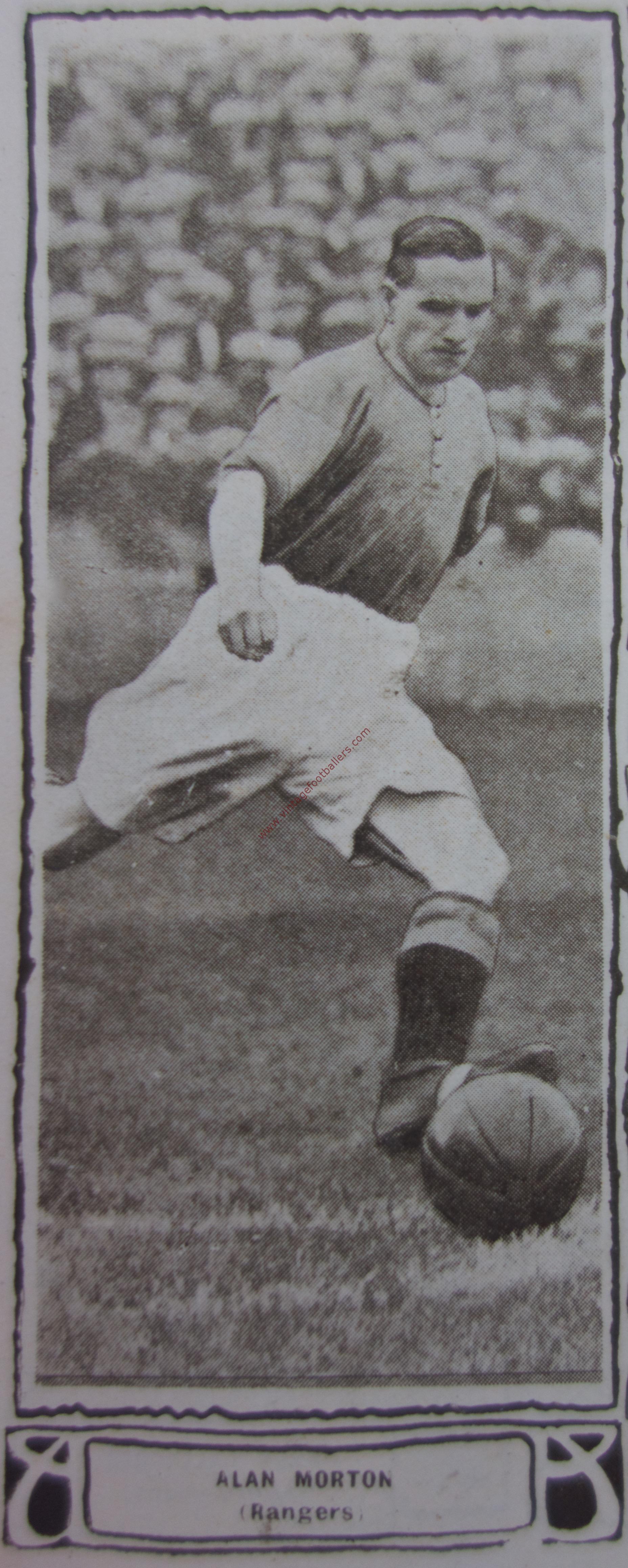 Morton Alan Image 10 Rangers 1922 - Vintage Footballers