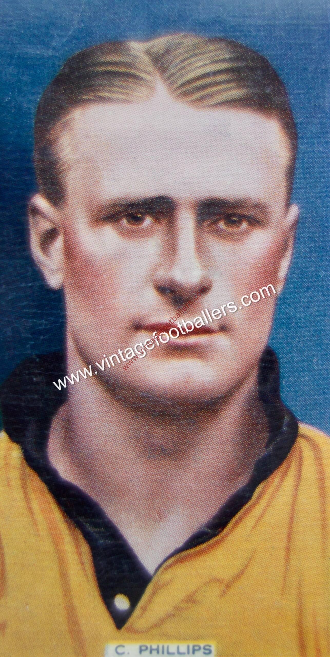Phillips Charlie Image 4 Wolverhampton Wanderers 1935 - Vintage Footballers
