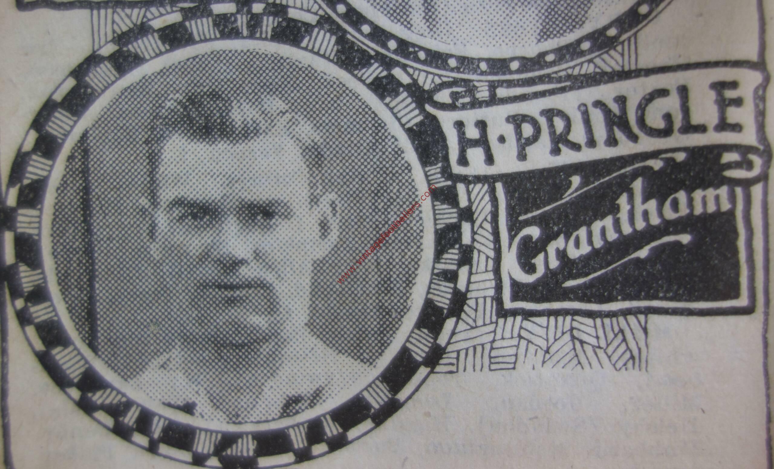 Pringle Harry Image 2 Grantham 1934 - Vintage Footballers