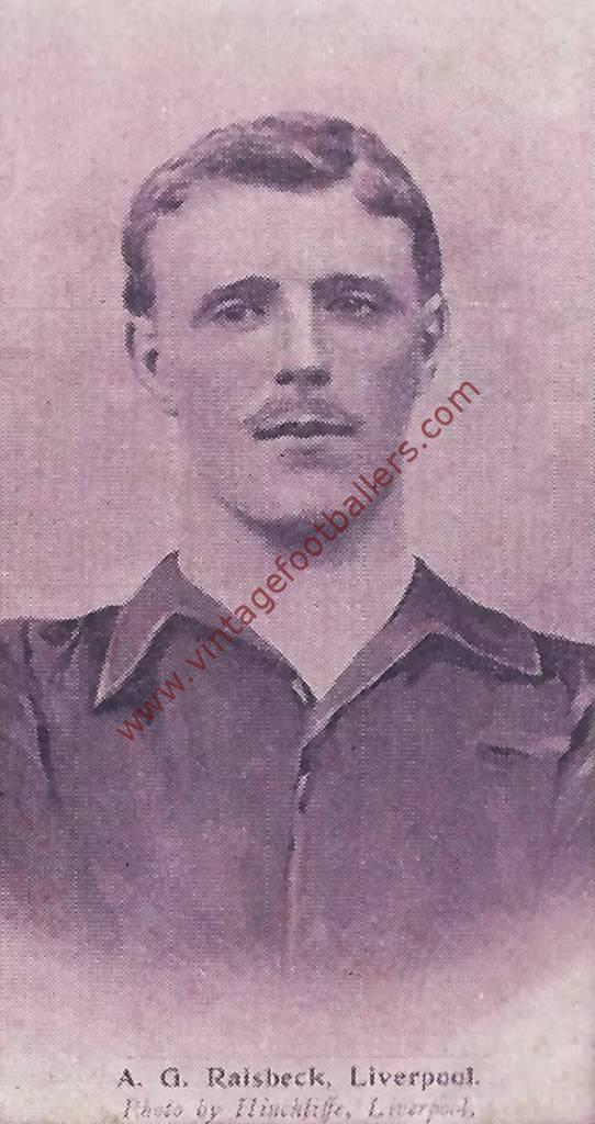 Raisbeck Alex Image 5 Liverpool 1902 - Vintage Footballers