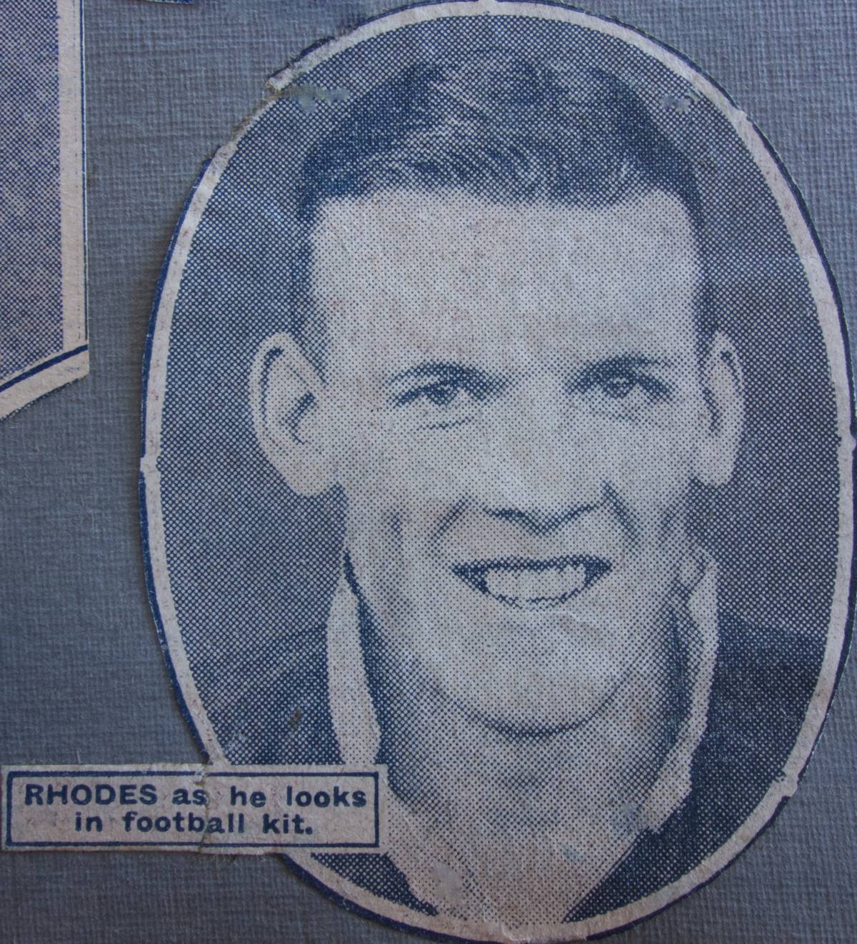 Rhodes Trevor Image 2 Port Vale 1936 - Vintage Footballers
