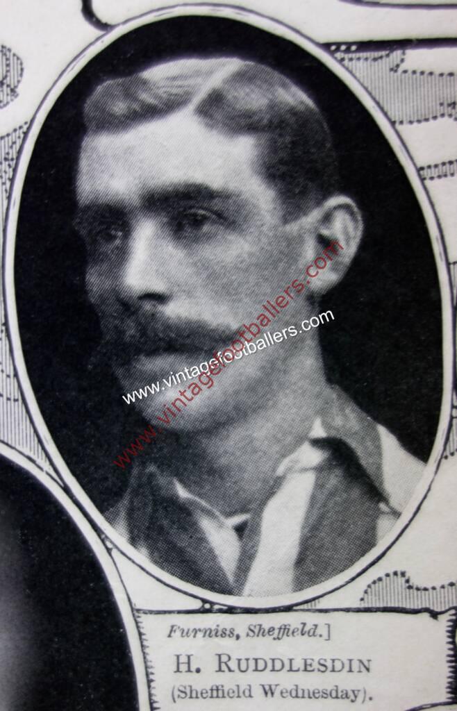 Ruddlesdin Herod "Harry" Image 3 Sheffield Wednesday 1905 - Vintage ...