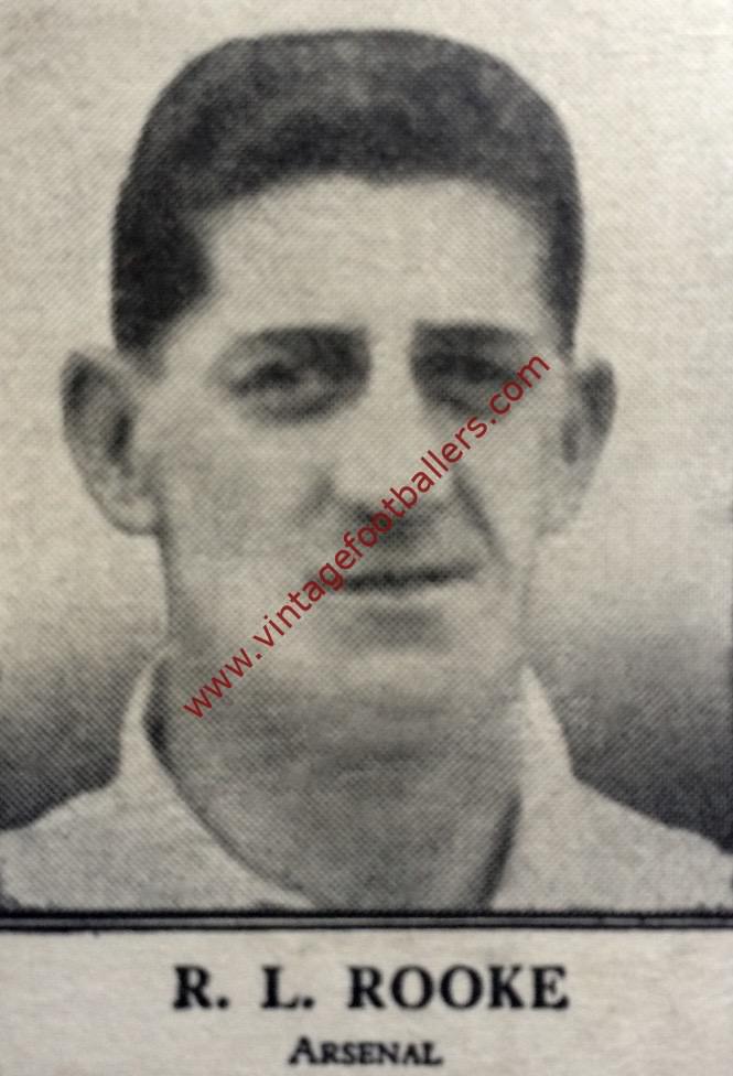 Rooke Ronnie Image 2 Arsenal 1947 - Vintage Footballers