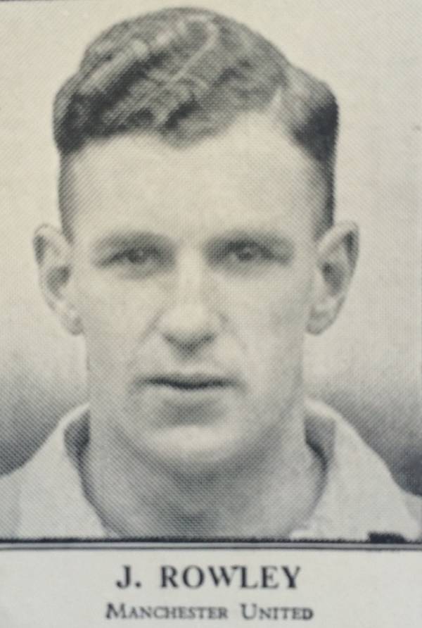 Rowley Jack Image 2 Manchester United 1947 - Vintage Footballers