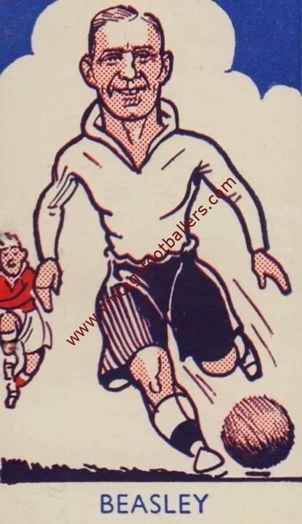 Beasley Pat Image 6 Fulham 1948 - Vintage Footballers