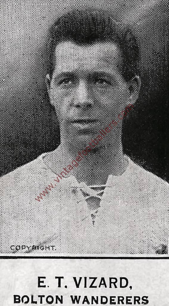 Vizard Ted Image 14 Bolton Wanderers 1925 - Vintage Footballers