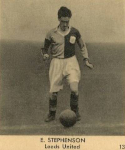 Stephenson Eric Image 4 Leeds United 1938 - Vintage Footballers
