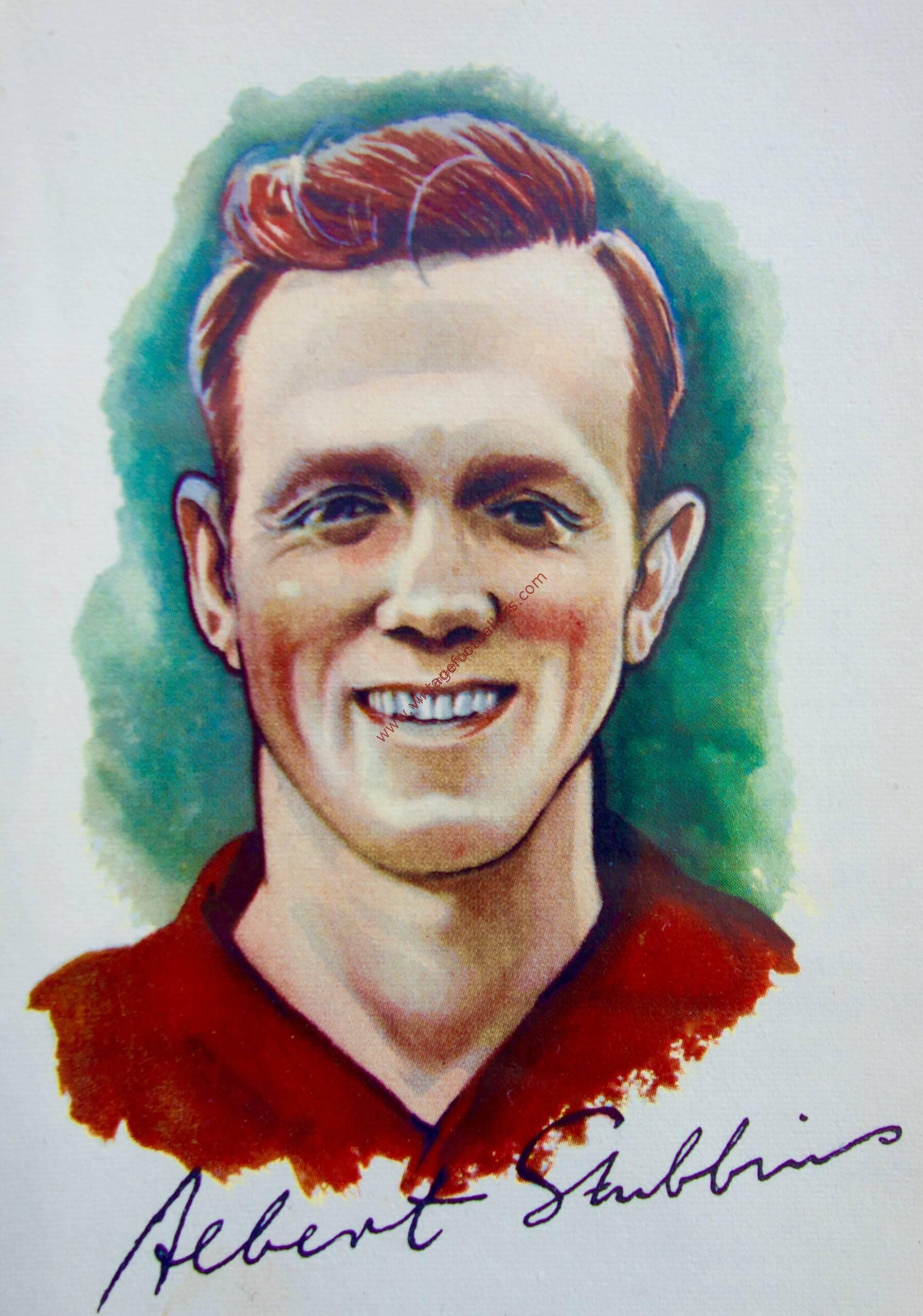 Stubbins Albert Image 5 Liverpool 1948 - Vintage Footballers