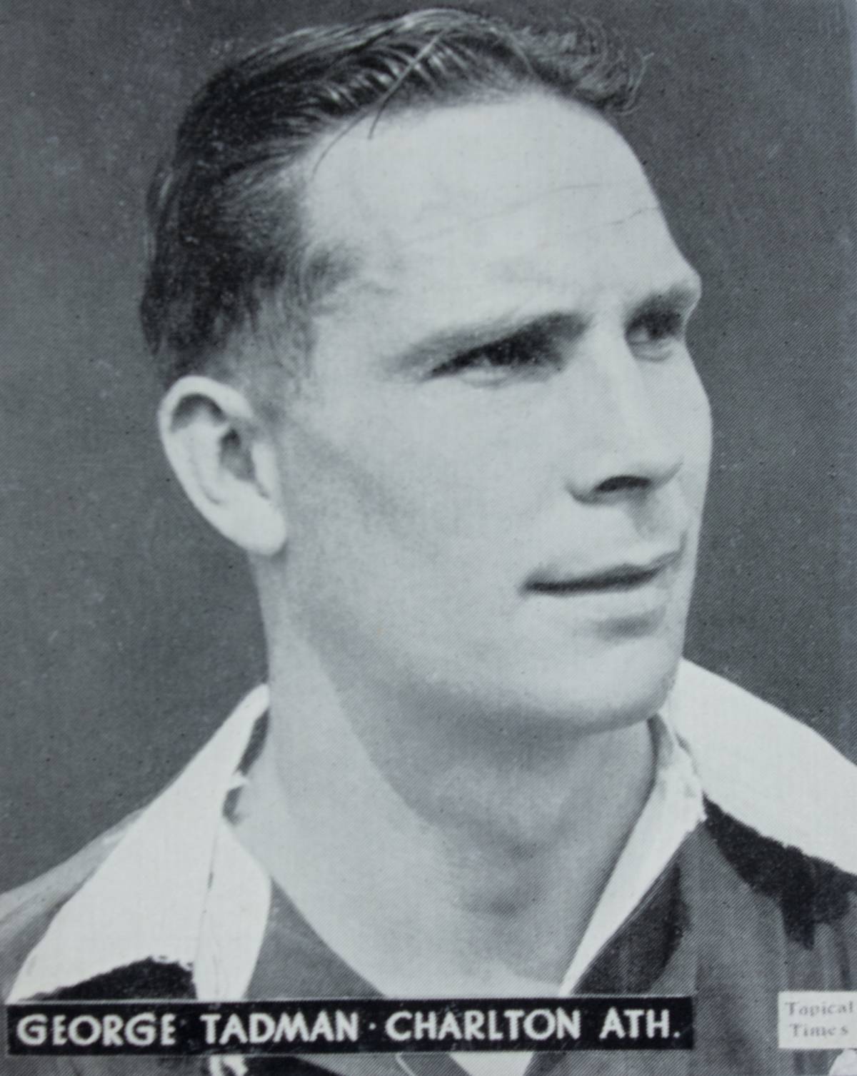 Tadman George Image 2 Charlton Athletic 1938 - Vintage Footballers