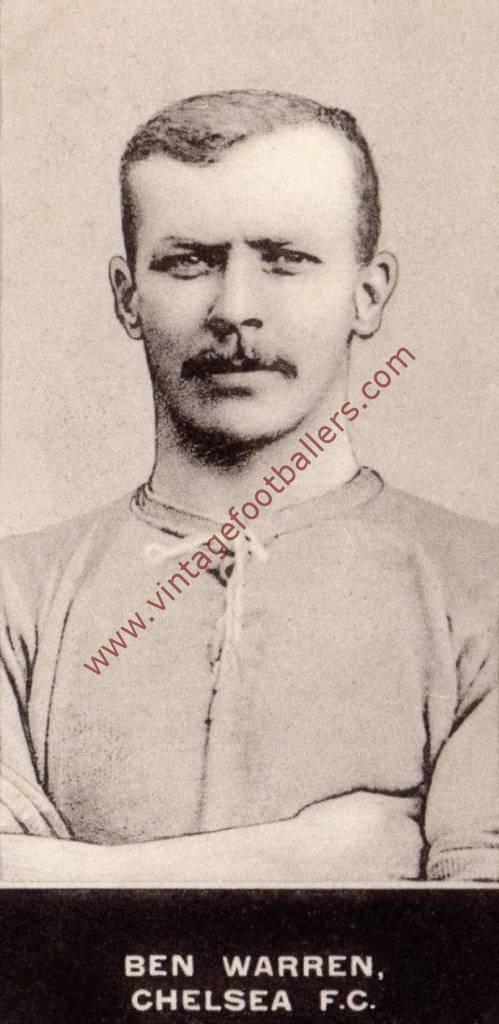 Warren Ben Image 2 Chelsea 1909 - Vintage Footballers