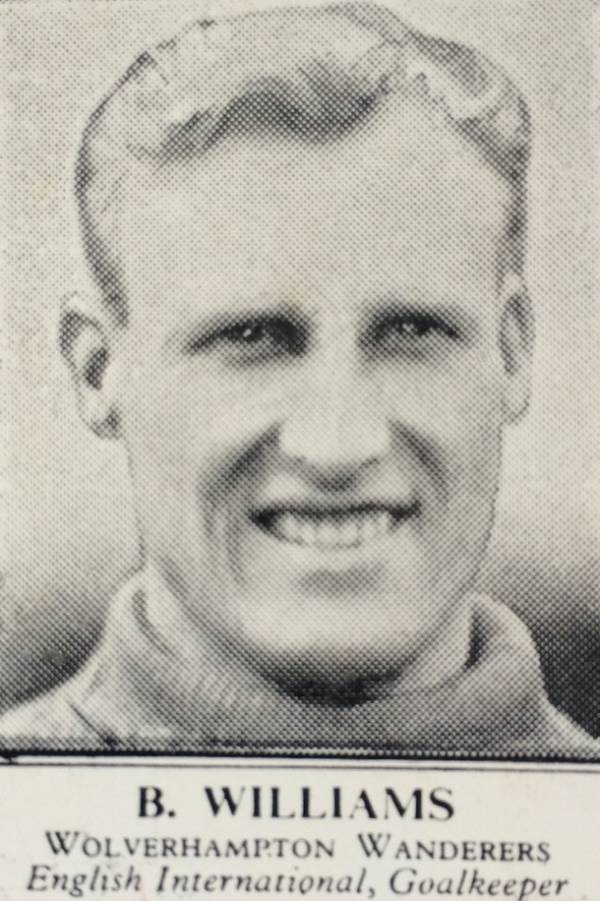 Williams Bert Image 1 Wolverhampton Wanderers 1947 - Vintage Footballers