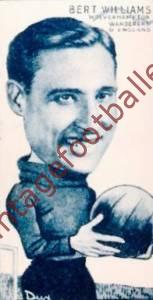 Williams Bert Image 4 Wolverhampton Wanderers 1951 - Vintage Footballers