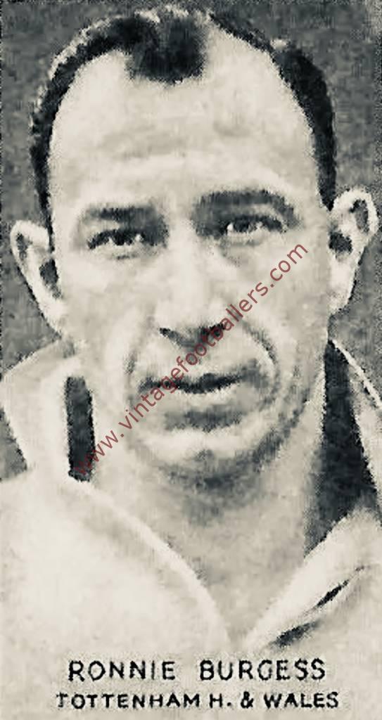 Burgess Ronnie Image 4 Tottenham Hotspur 1948 - Vintage Footballers