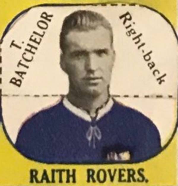 Batchelor Tommy Image 1 Raith Rovers 1930 - Vintage Footballers