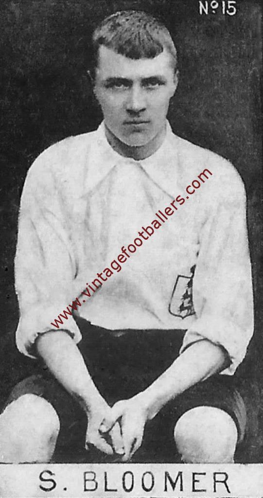Bloomer Steve Image 7 Derby County 1901 - Vintage Footballers