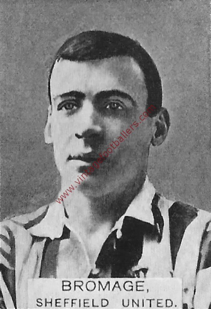 Bromage Billy Image 1 Sheffield United 1907 - Vintage Footballers