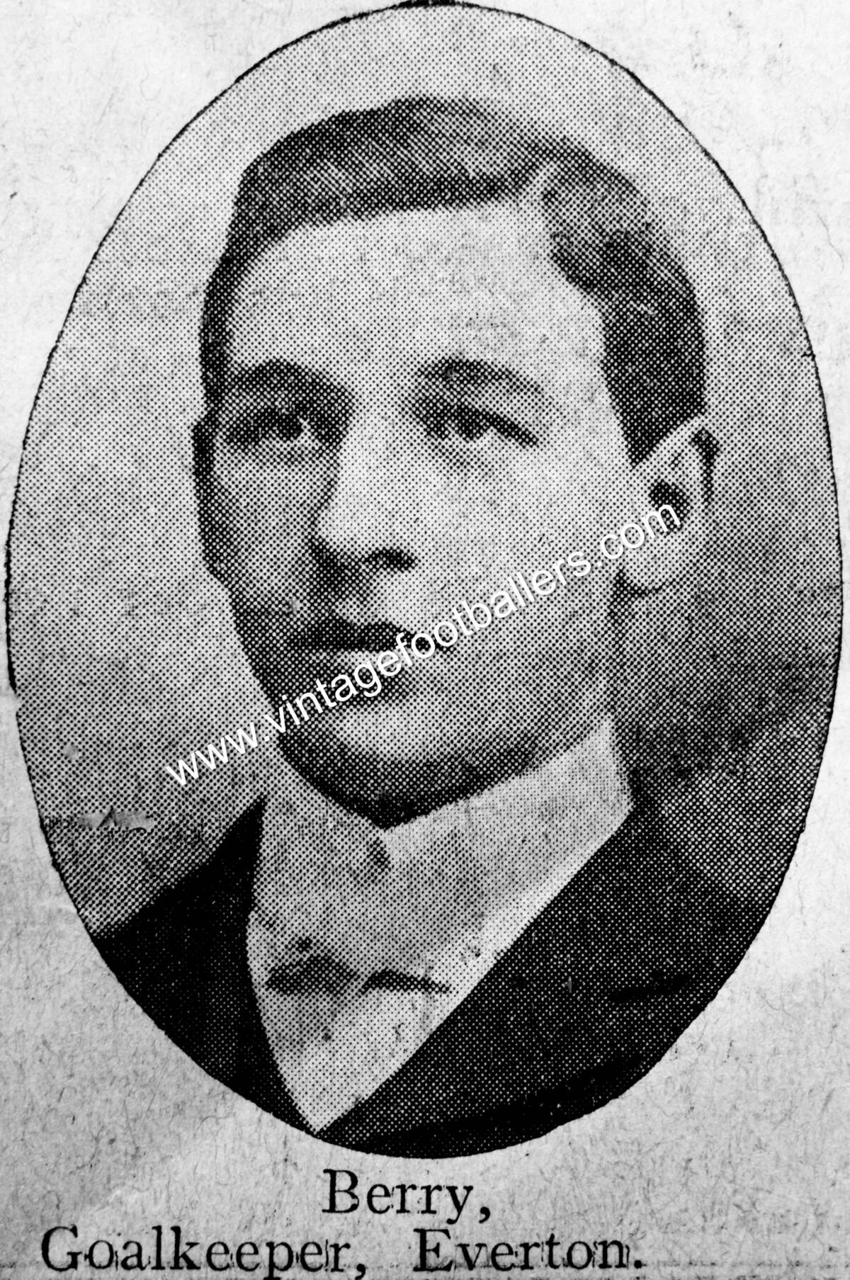 Berry Clarence Image 1 Everton 1909 - Vintage Footballers