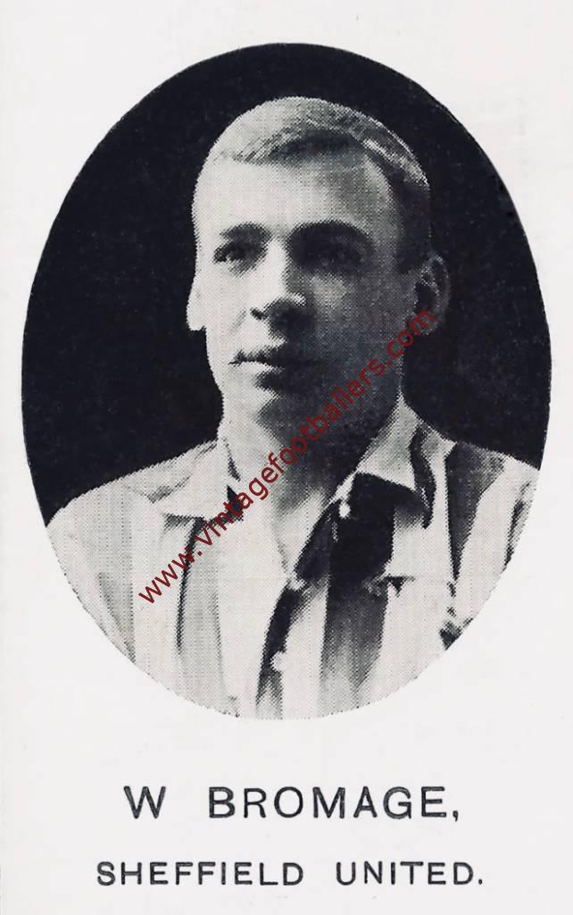 Bromage Billy Image 2 Sheffield United 1907 - Vintage Footballers