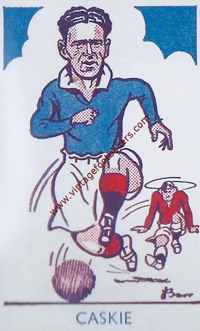 Caskie Jimmy Image 3 Glasgow Rangers 1948 - Vintage Footballers