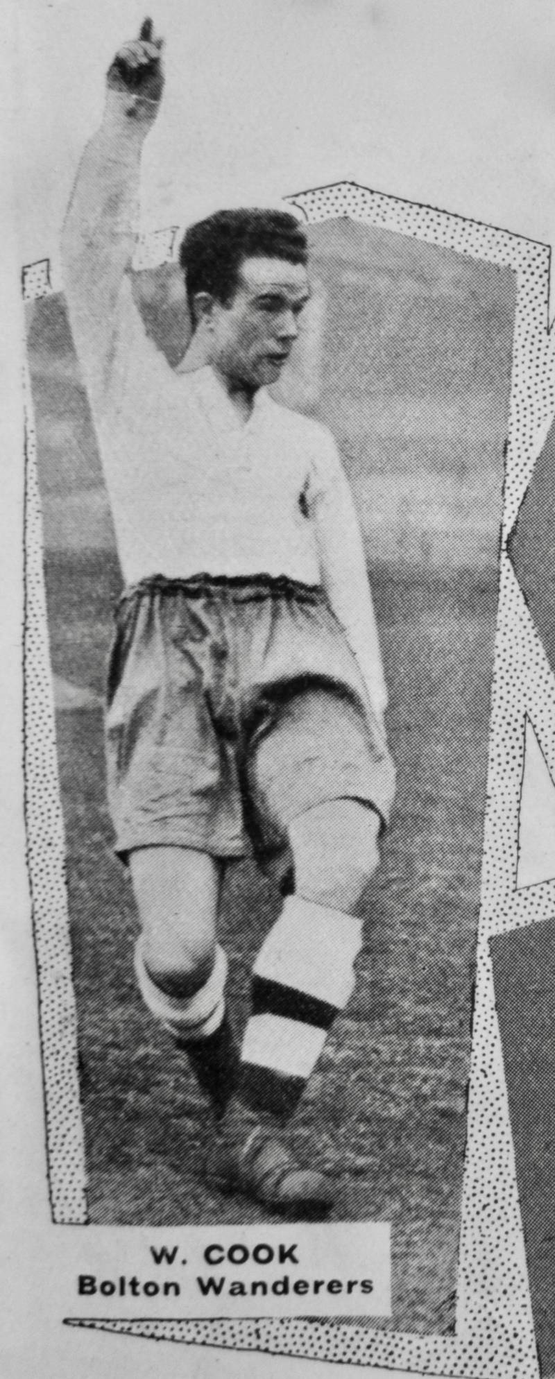 Cook Willie Image 13 Bolton Wanderers 1936 - Vintage Footballers