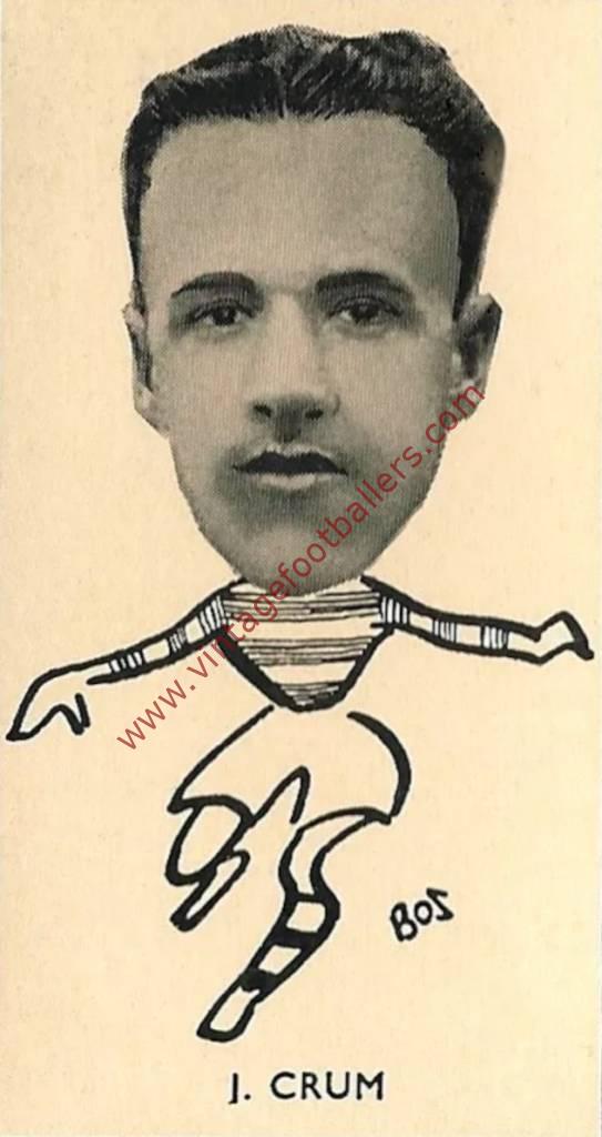Crum Johnny Image 3 Glasgow Celtic 1937 - Vintage Footballers