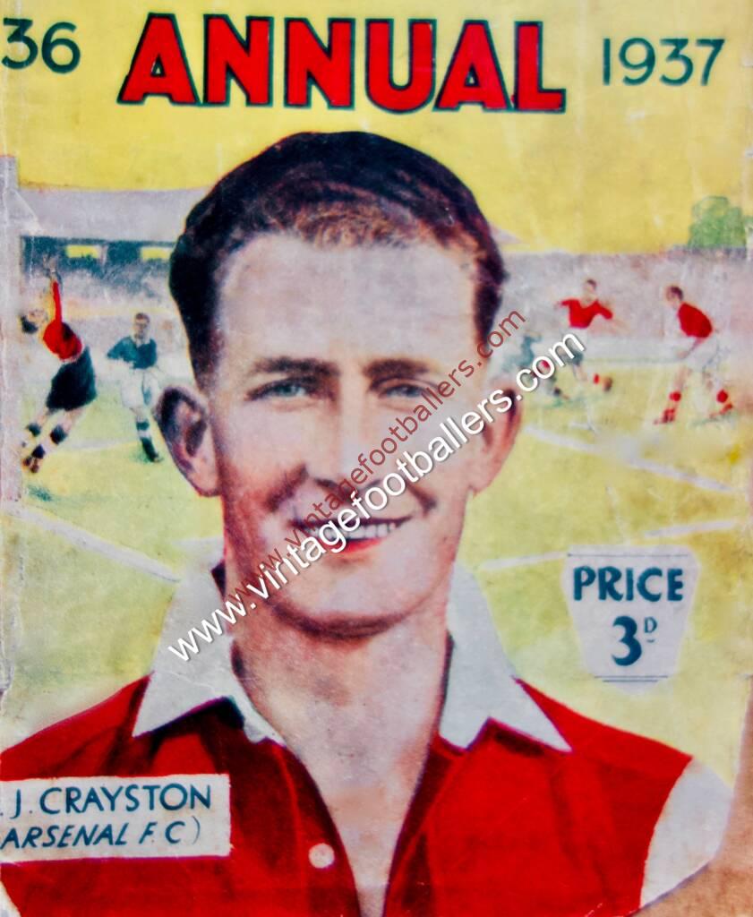 Crayston Jack Image 7 Arsenal 1936 - Vintage Footballers