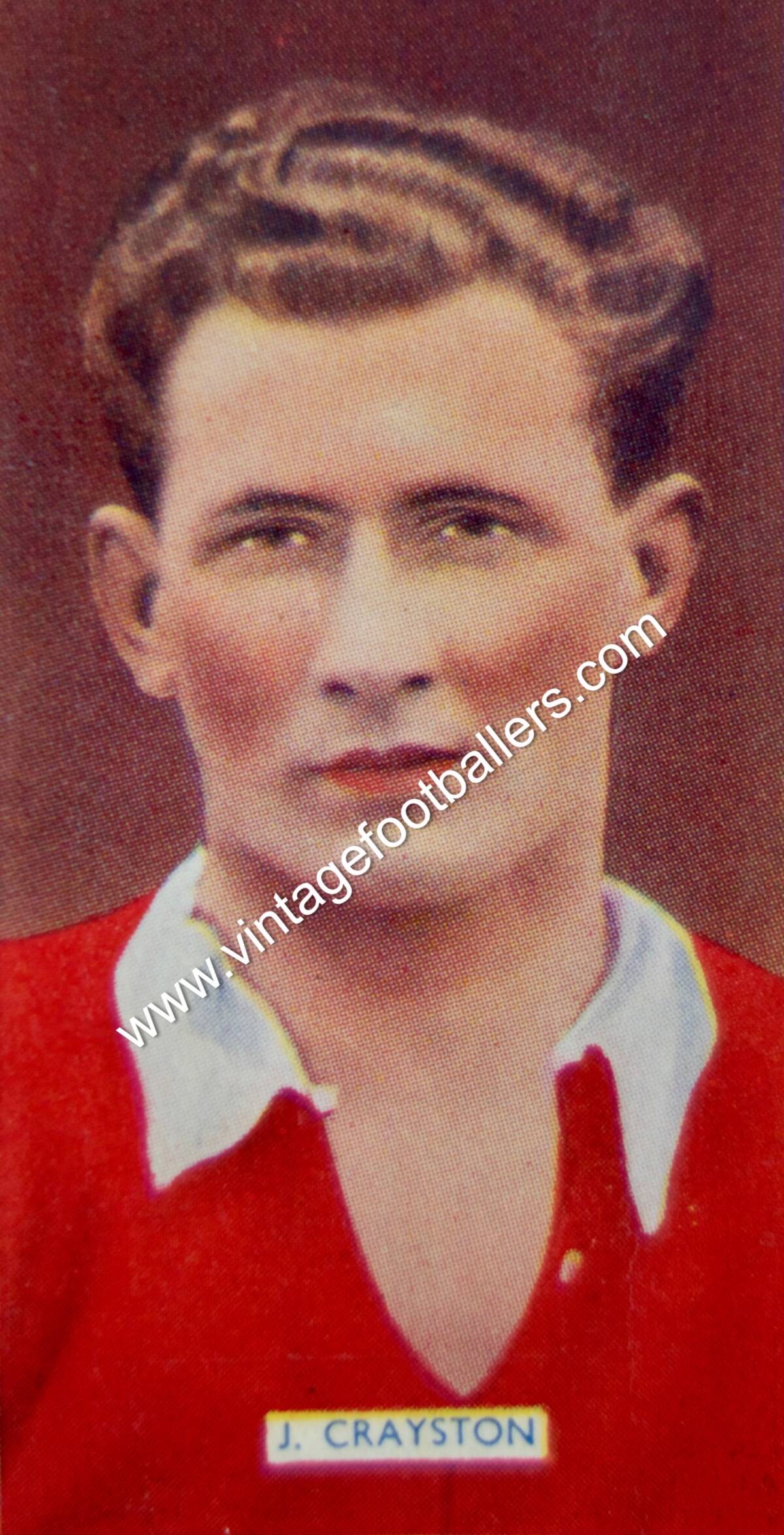 Crayston Jack Image 4 Arsenal 1935 - Vintage Footballers