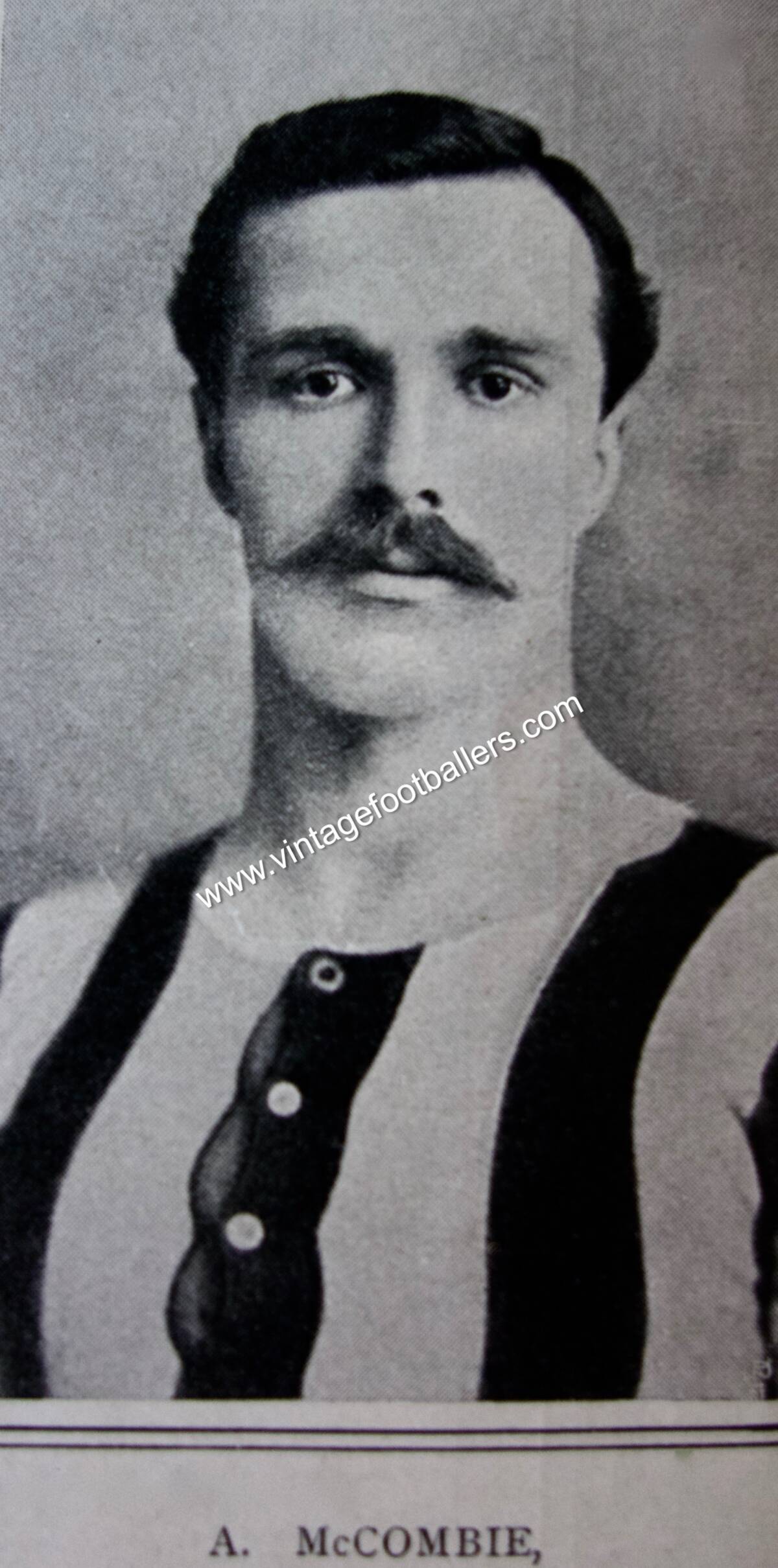 McCombie Andy Image 1 Newcastle United 1905 - Vintage Footballers