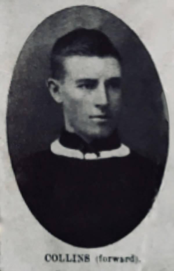 Collins Edward Image 1 Crystal Palace 1908 - Vintage Footballers