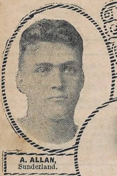 Allan Adam Image 1 Sunderland 1927 - Vintage Footballers