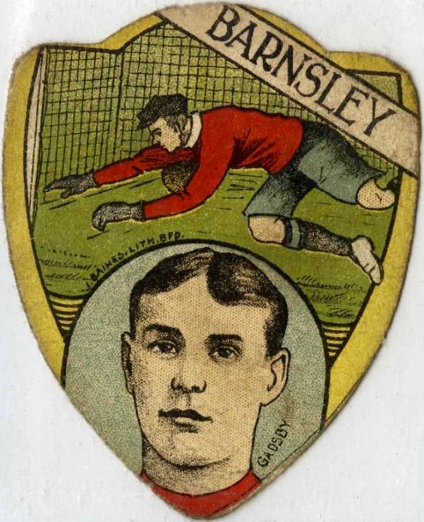 Gadsby Ernie Image 2 Barnsley 1910 - Vintage Footballers