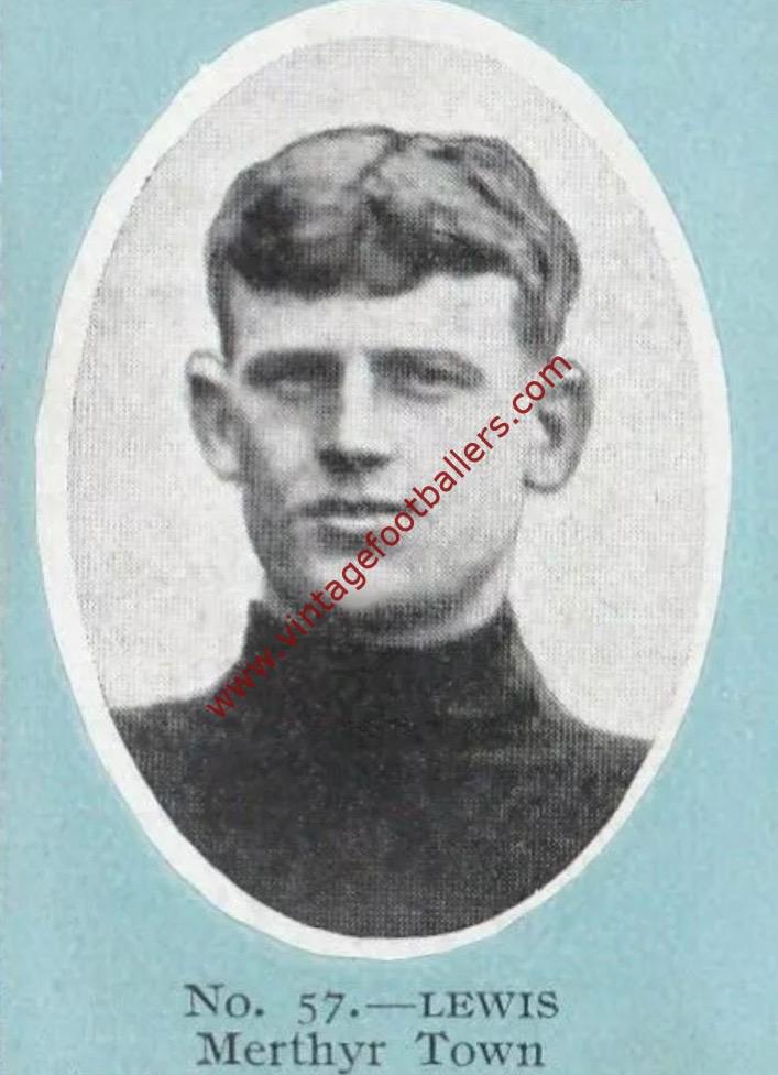 Lewis David Image 1 Merthyr Town 1911 - Vintage Footballers