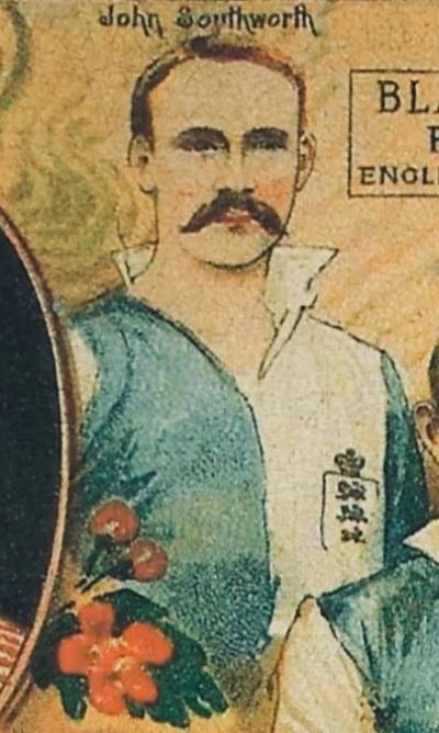 Southworth Jack Image 1 Blackburn Rovers 1890 - Vintage Footballers