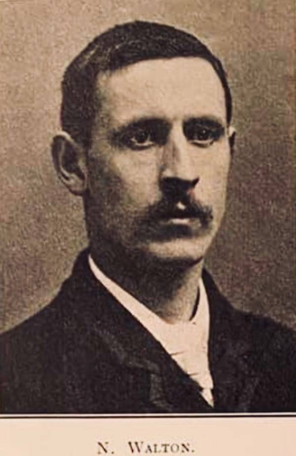 Walton Nat Image 1 Blackburn Rovers 1890 - Vintage Footballers