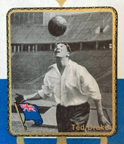 Drake Ted Image 30 Arsenal 1937 - Vintage Footballers