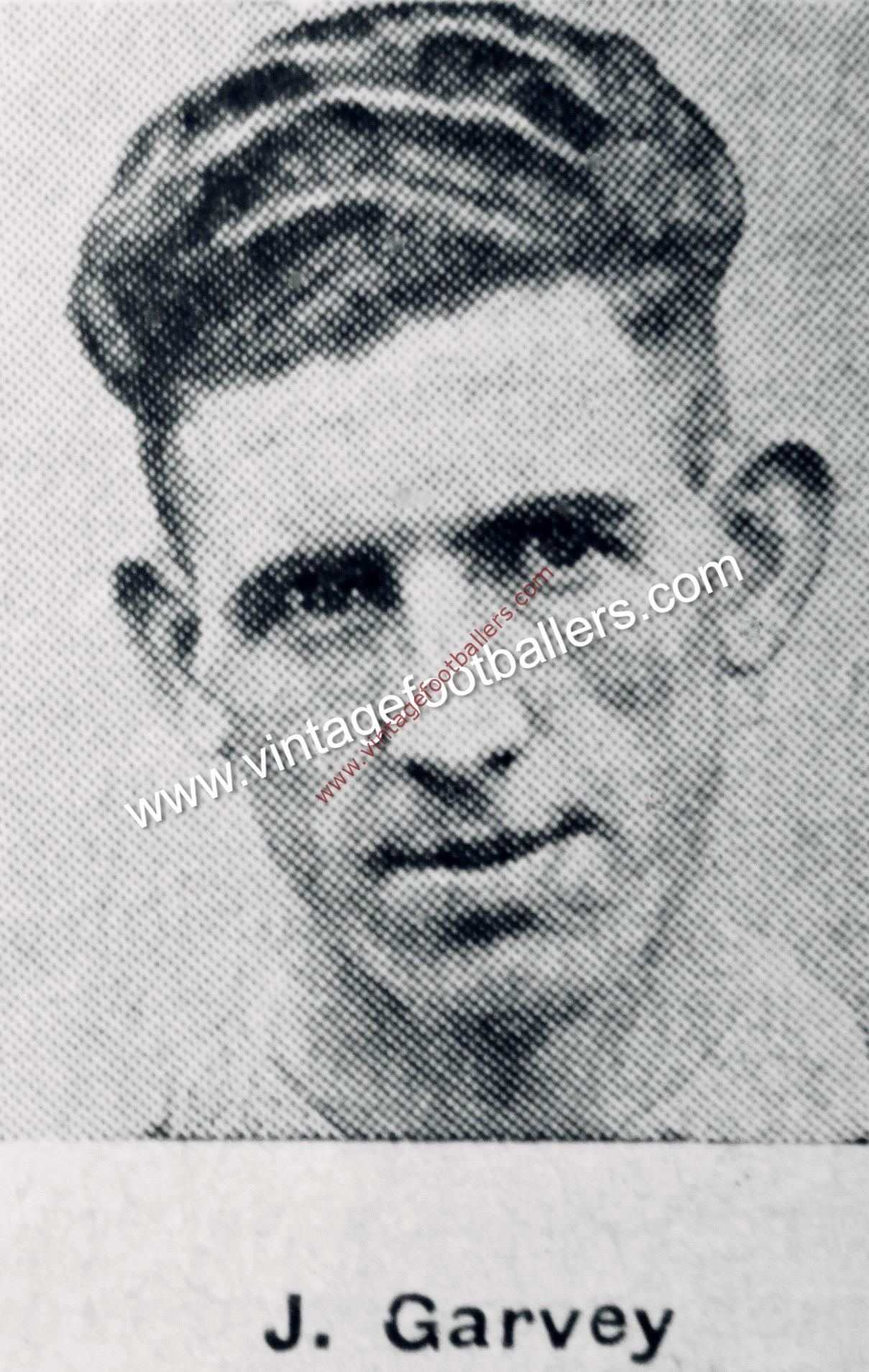 Garvey Jim Image 1 Leicester City 1947 - Vintage Footballers