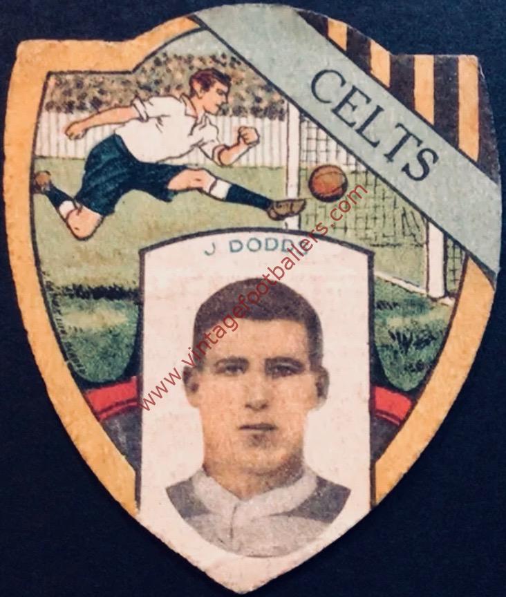 Dodds Joe Image 2 Glasgow Celtic 1912 - Vintage Footballers