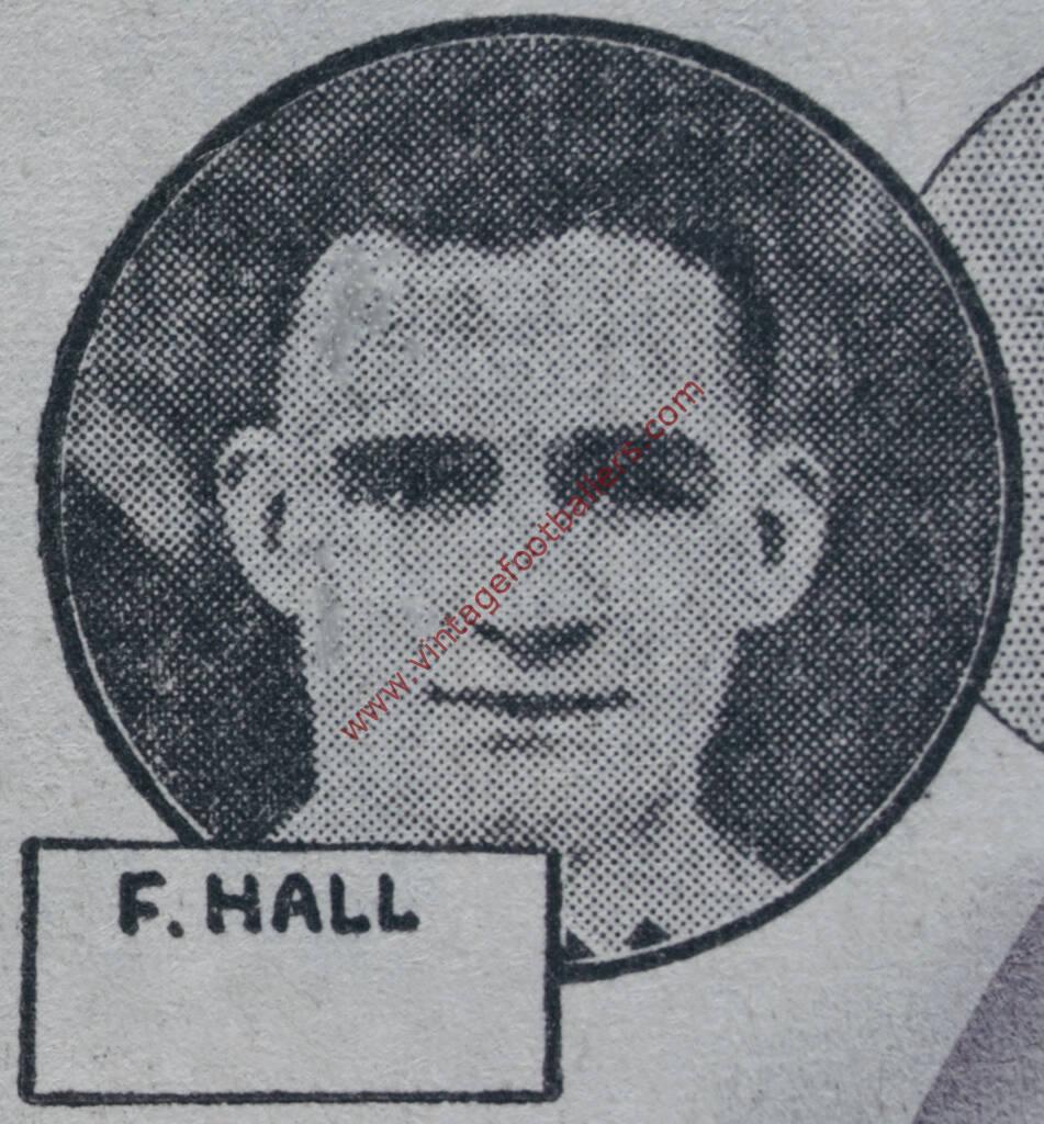 Hall Fred Image 1 Blackburn Rovers 1937 - Vintage Footballers