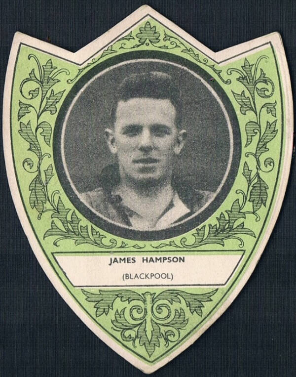 Hampson Jimmy Image 11 Blackpool 1932 - Vintage Footballers