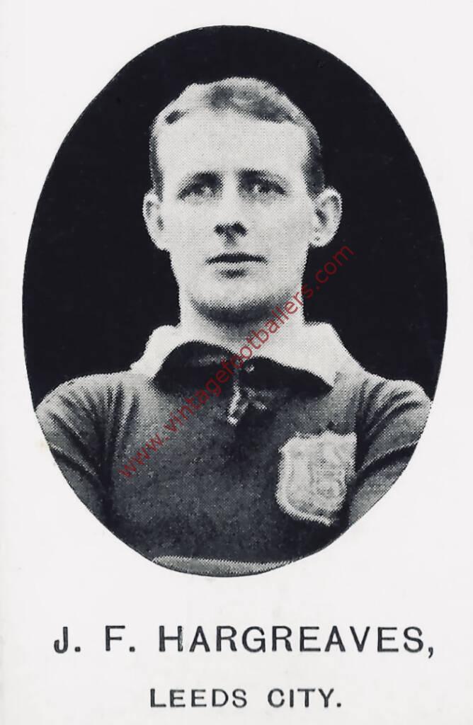 Hargrave Fred Image 2 Leeds City 1907 - Vintage Footballers