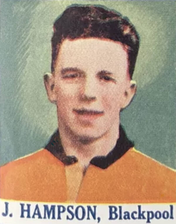 Hampson Jimmy Image 8 Blackpool 1930 - Vintage Footballers