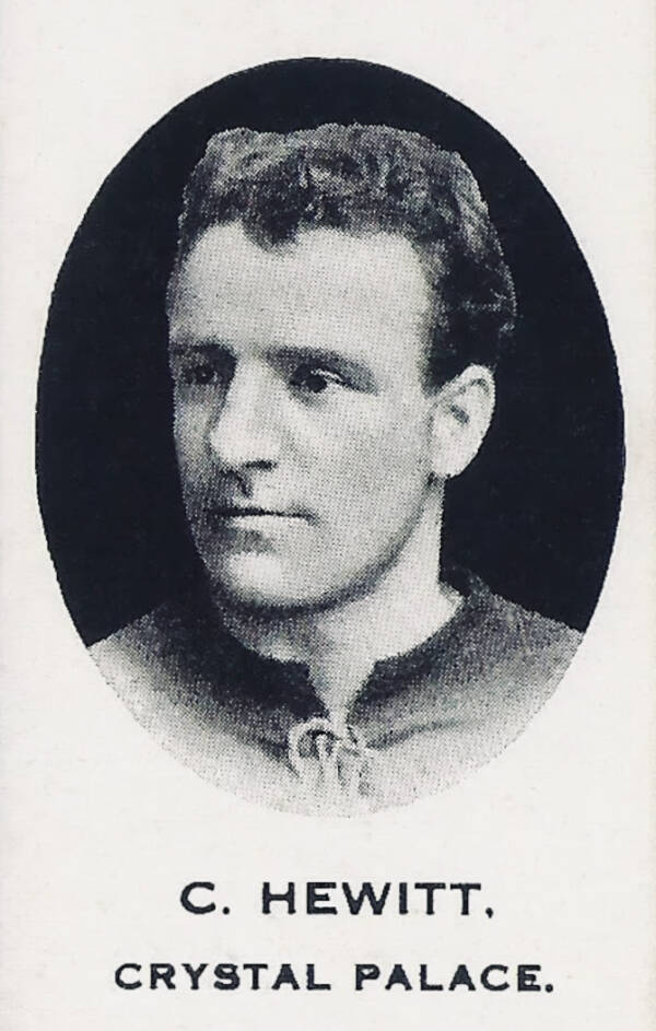 Hewitt Charlie Image 1 Crystal Palace 1913 - Vintage Footballers