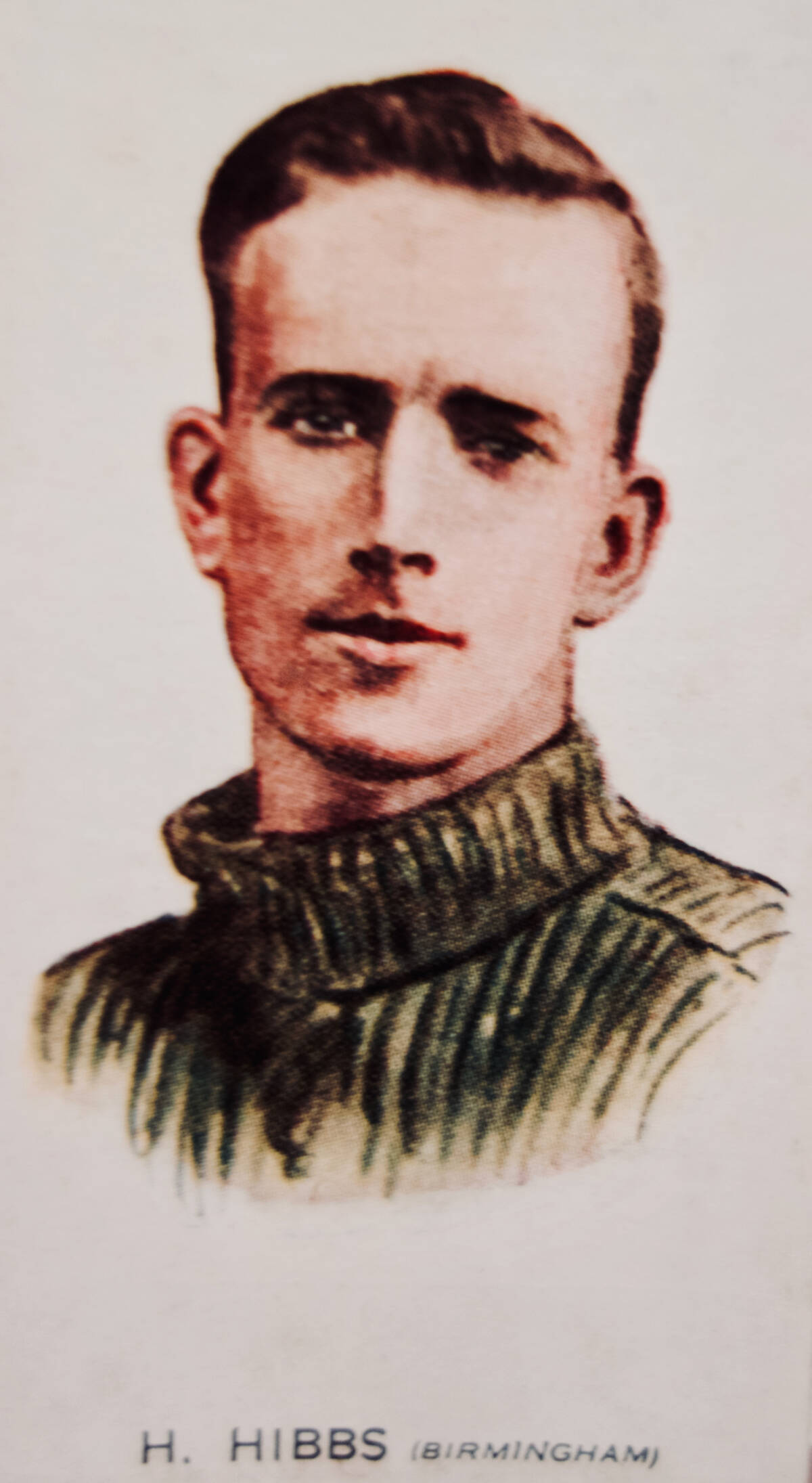 Hibbs Harry Image 21 Birmingham City 1930 - Vintage Footballers