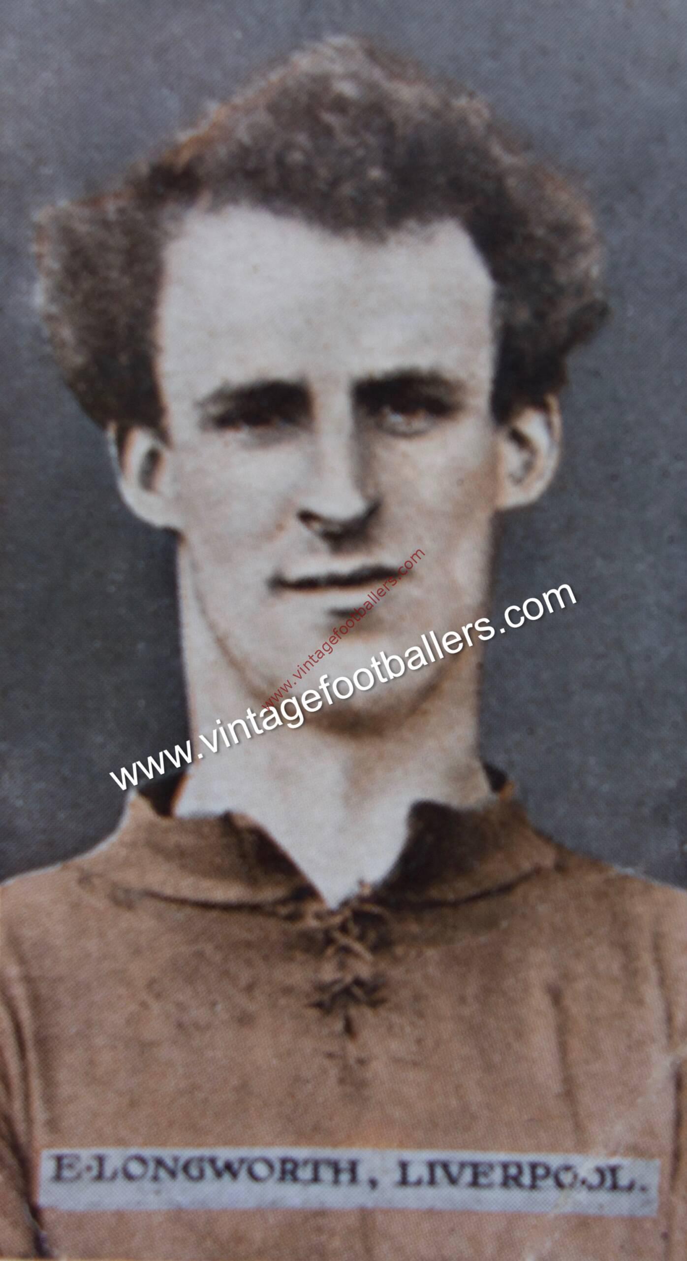 Longworth Ephraim Image 2 Liverpool 1914 - Vintage Footballers