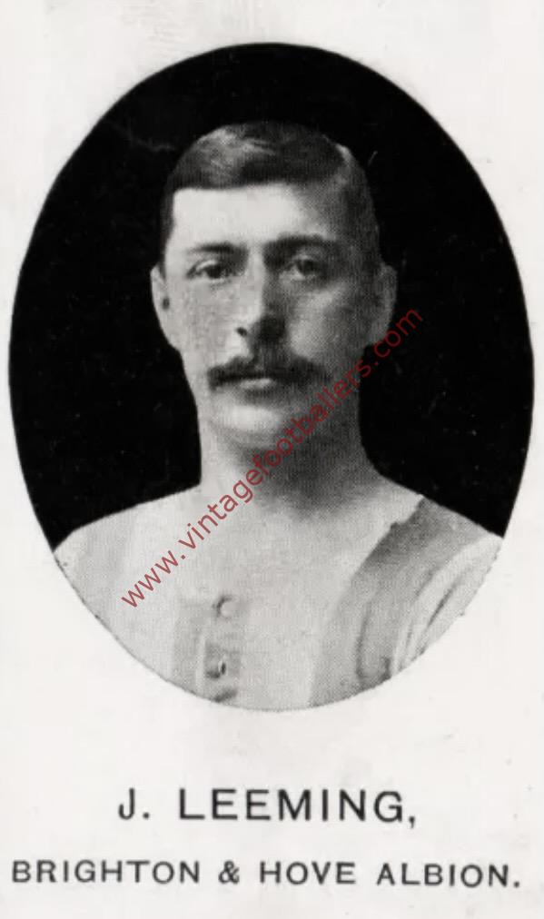 Leeming Joe Image 2 Brighton & Hove Albion 1908 - Vintage Footballers
