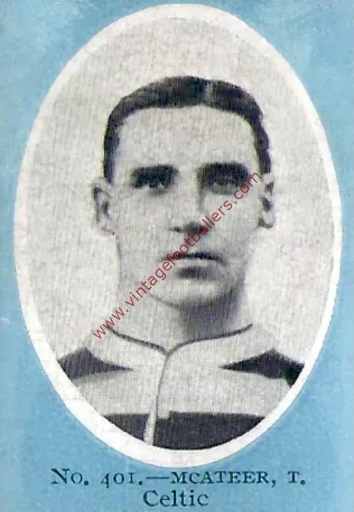 McAteer Tommy Image 2 Glasgow Celtic 1911 - Vintage Footballers