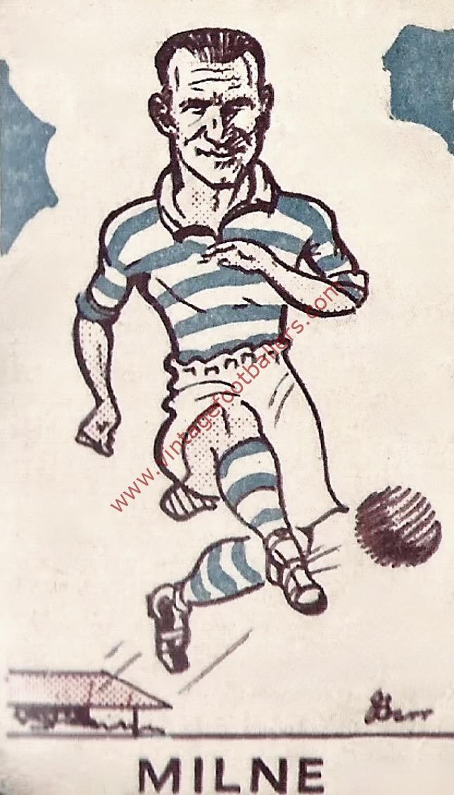 Milne Johnny Image 1 Oldham Athletic 1947 - Vintage Footballers