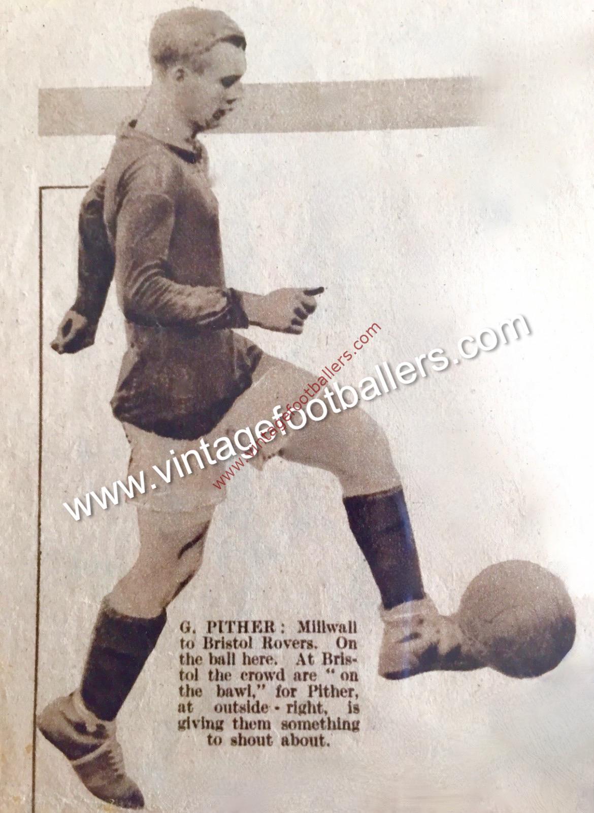 Pither George Image 4 Millwall 1923 - Vintage Footballers